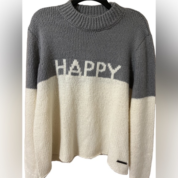 Peace Love World | Sweaters | Peace Love World Happy Knit Sweater ...